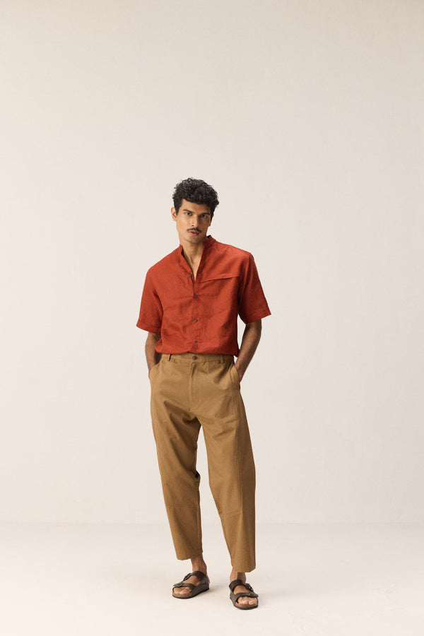 Cocoa Trace Trousers - Khara Kapas